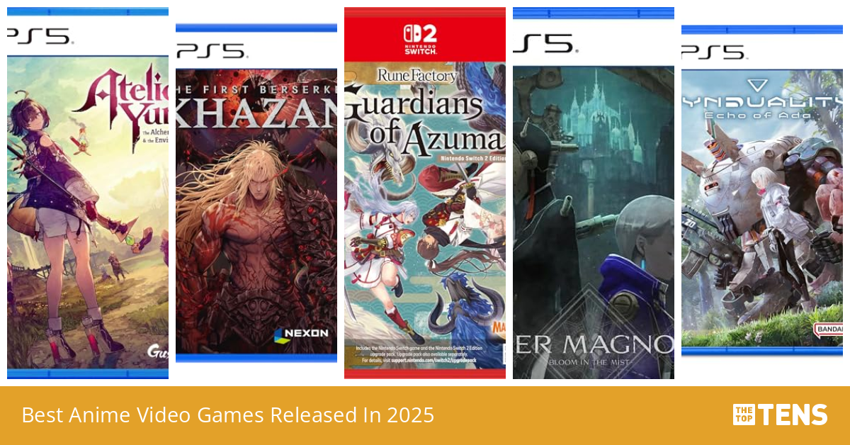 Best Anime Video Games Released In 2025