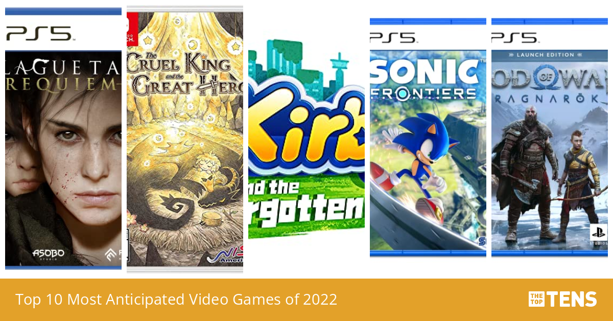 Top 10 Most Anticipated Video Games of 2022