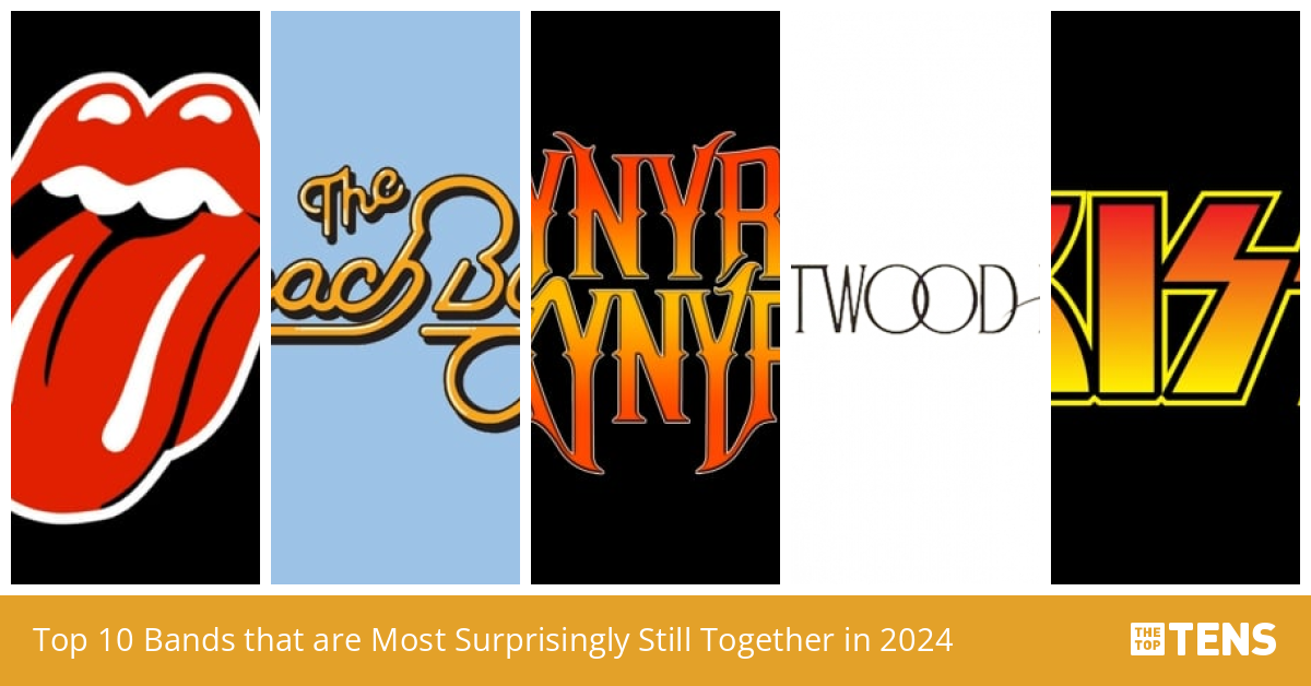 Top 10 Bands that are Most Surprisingly Still Together in 2024