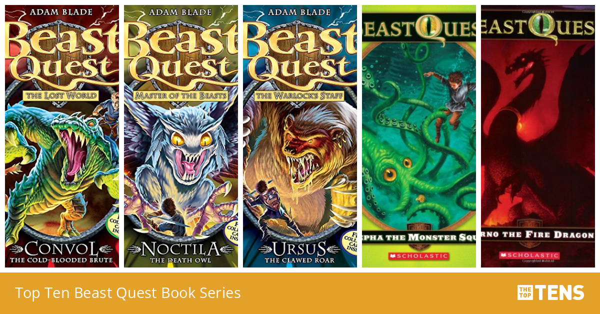 Top Ten Beast Quest Book Series