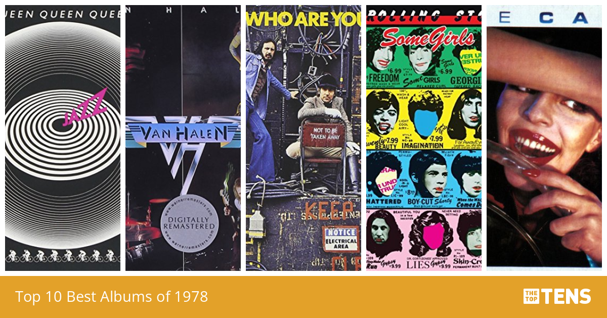Top 10 Best Albums of 1978