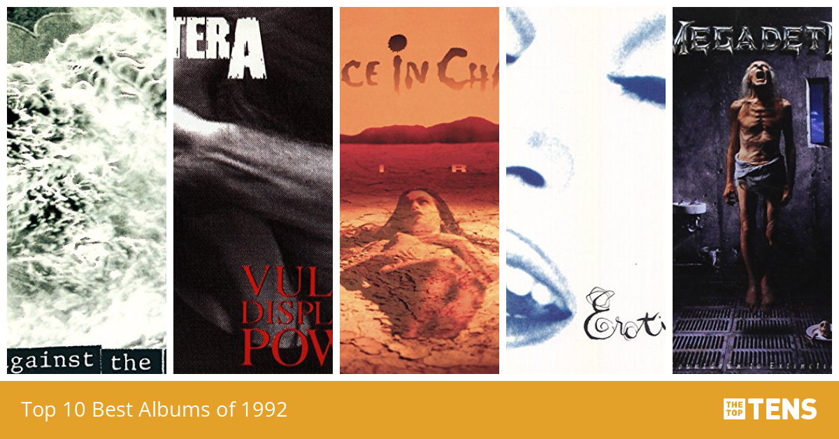 Top 10 Best Albums of 1992