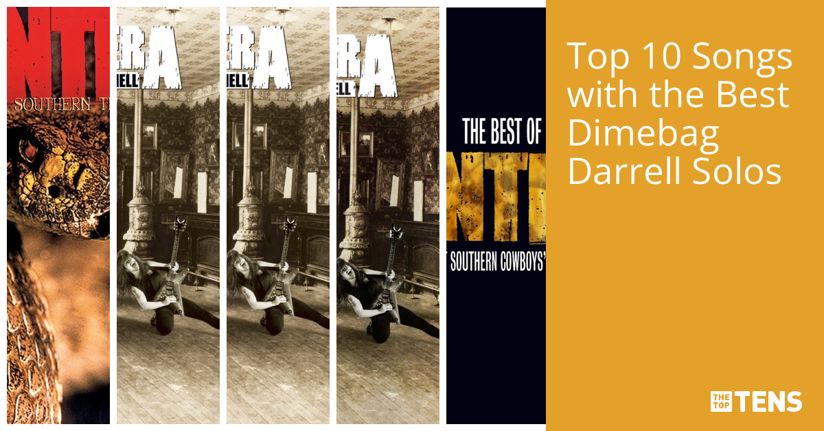 Top 10 Songs With The Best Dimebag Darrell Solos Thetoptens