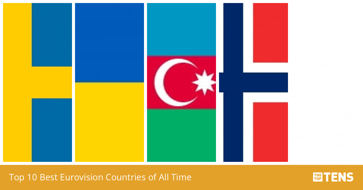 Top 10 Best Eurovision Countries of All Time