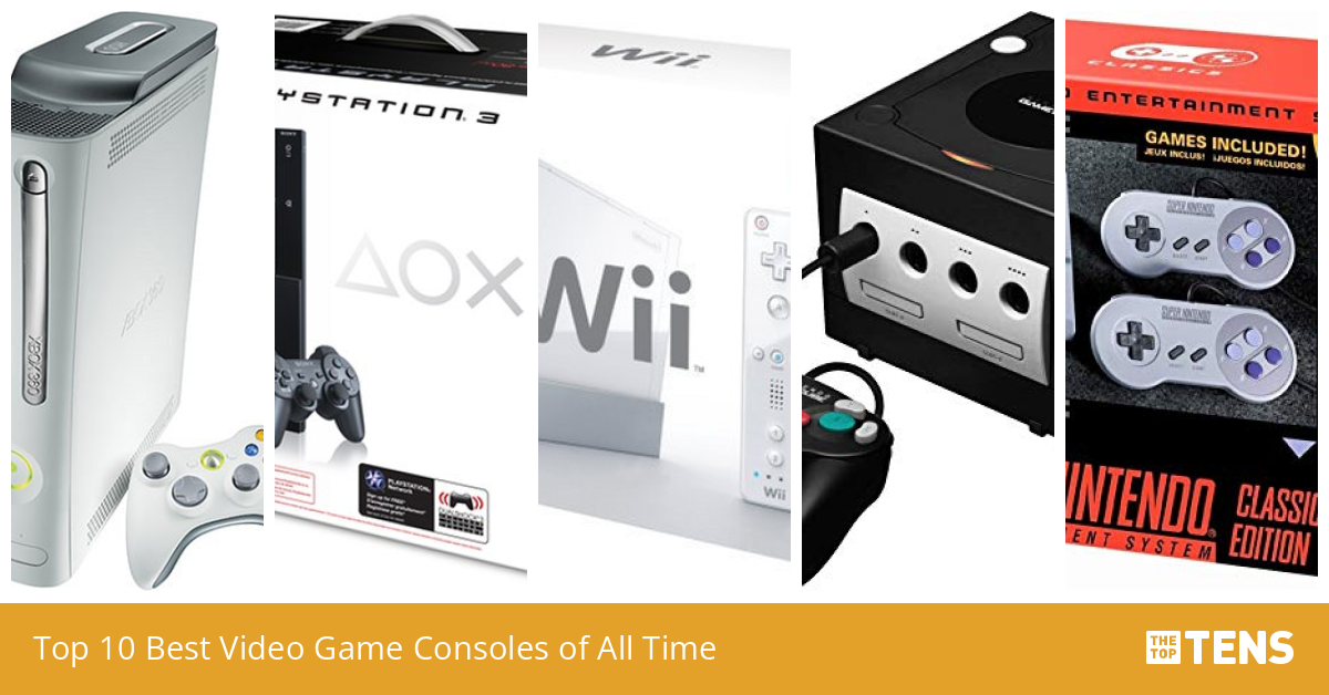 Top 10 Best Video Game Consoles of All Time - TheTopTens
