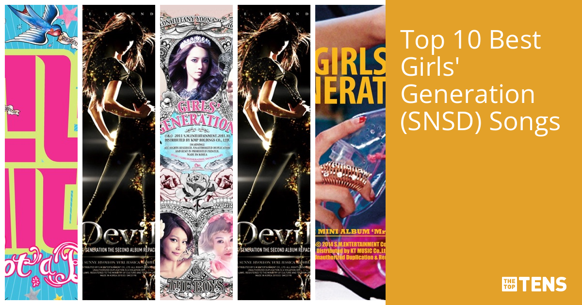 Best Girls' Generation (SNSD) Songs - Top Ten List - TheTopTens