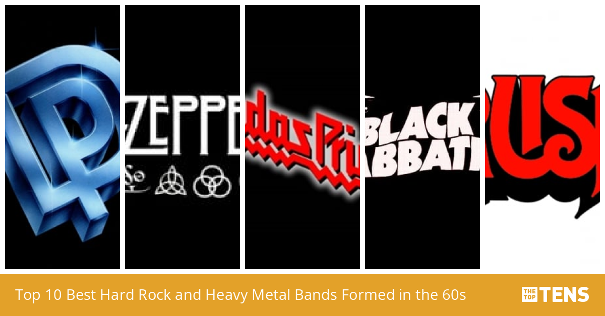 Top 10 Best Hard Rock and Heavy Metal Bands Formed in the 60s