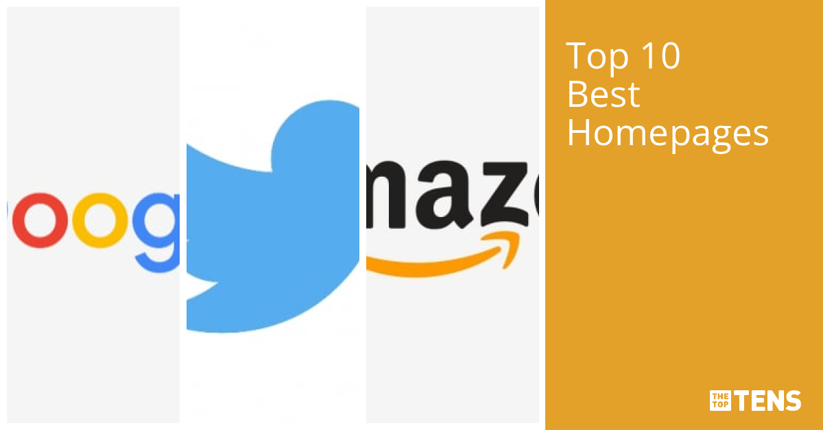 Top 10 Best Homepages