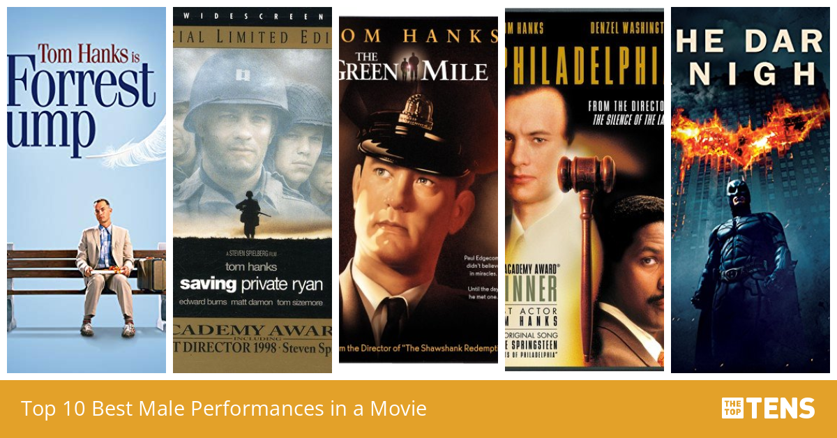 Top 10 Best Male Performances in a Movie