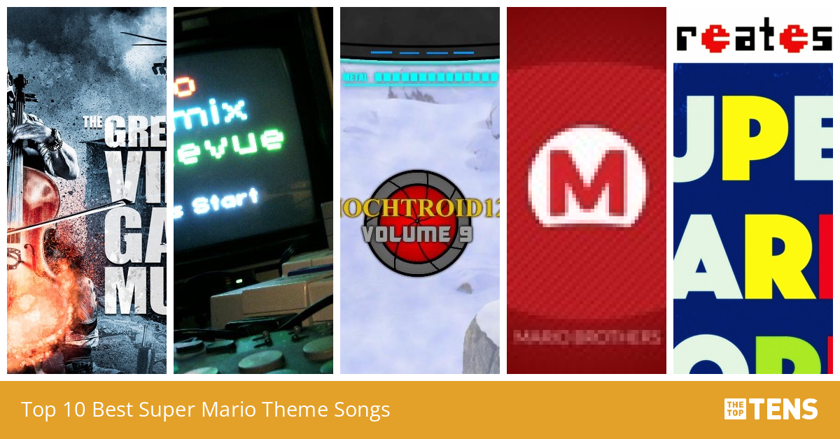 Top 10 Best Super Mario Theme Songs