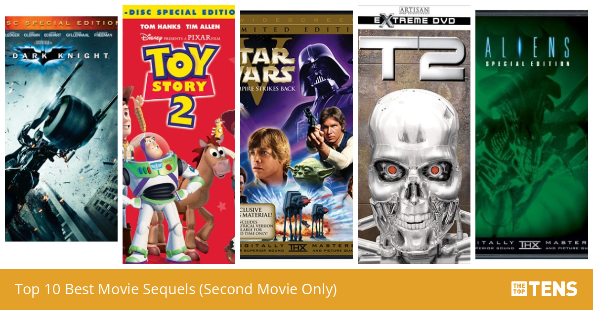 Top 10 Best Movie Sequels (Second Movie Only)