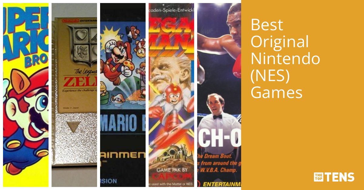 Best Original Nintendo (NES) Games - Top Ten List - TheTopTens