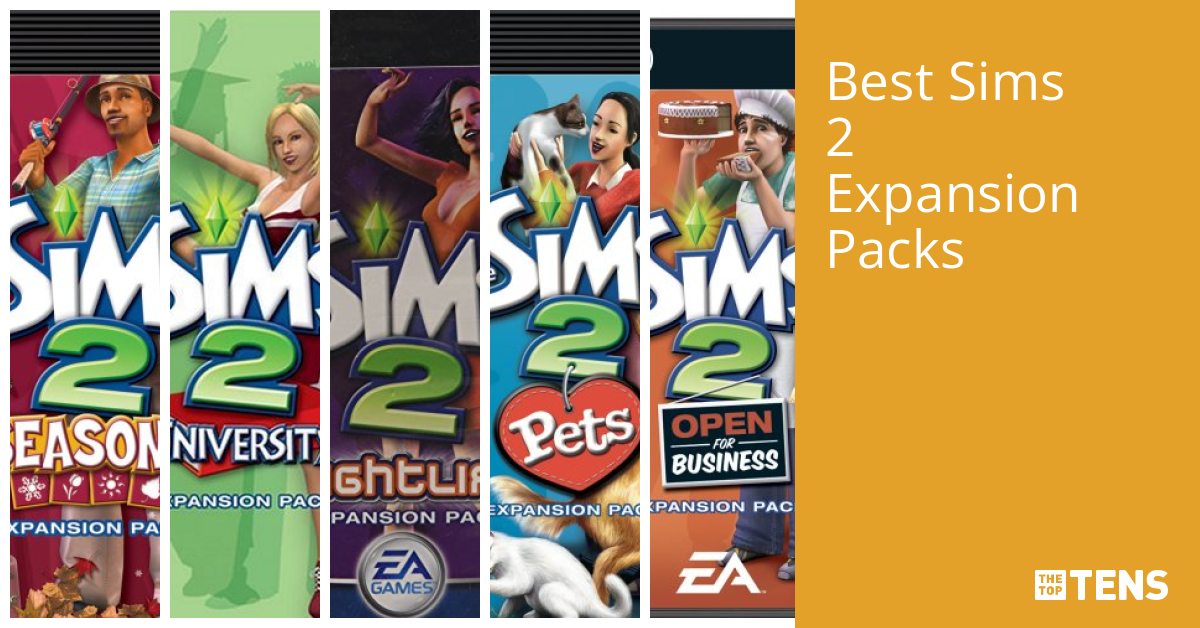 Best Sims 2 Expansion Packs - Top Ten List - TheTopTens