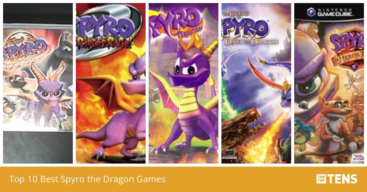 Top 10 Best Spyro the Dragon Games