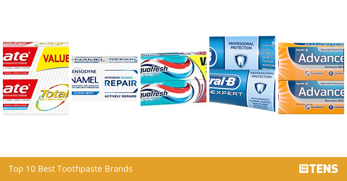 Top 10 Best Toothpaste Brands