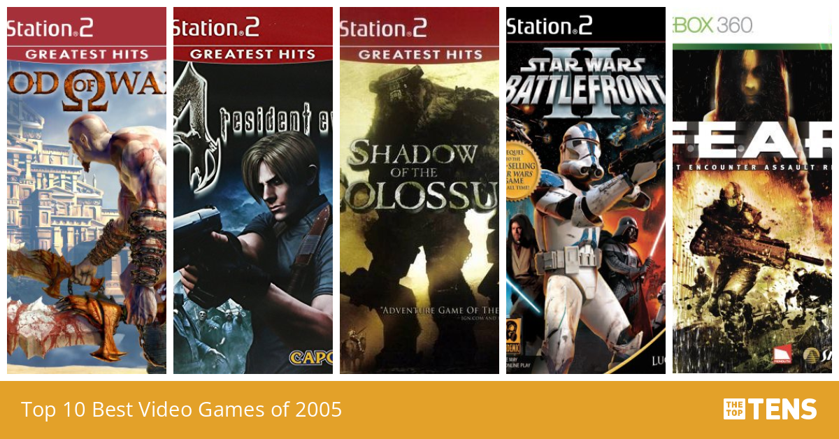Top 10 Best Video Games of 2005
