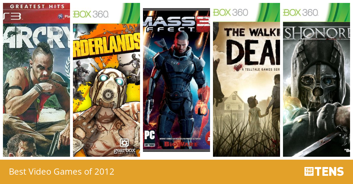 Best Video Games of 2012