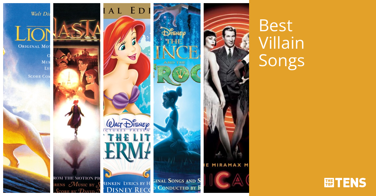 Best Villain Songs - Top Ten List - TheTopTens