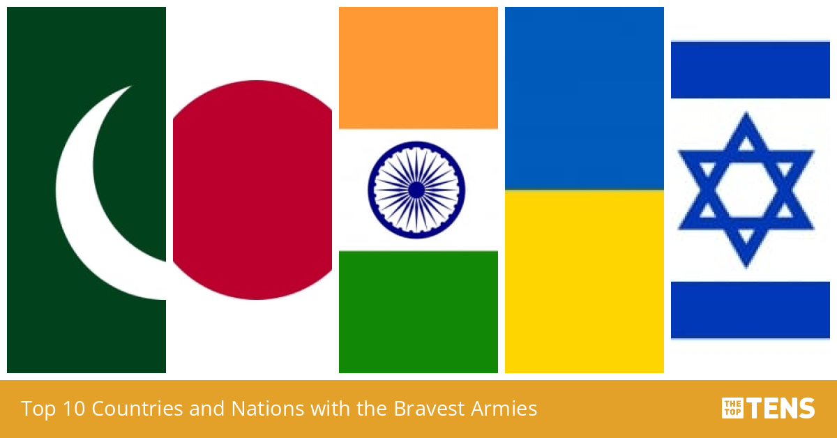 Top 10 Countries and Nations with the Bravest Armies