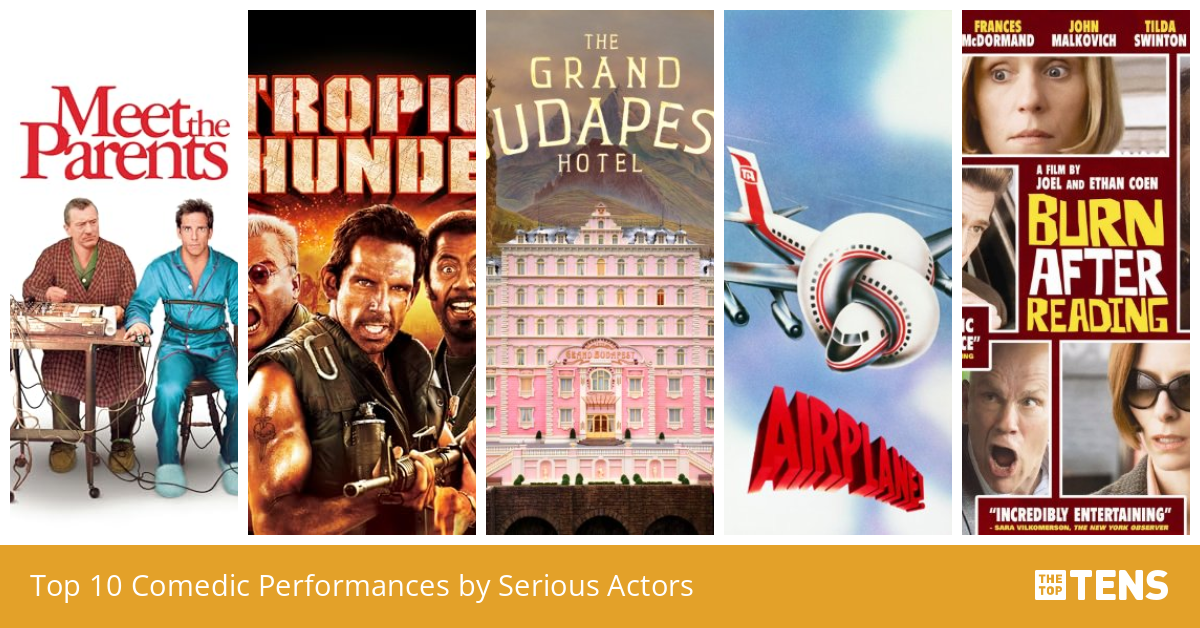 Top 10 Comedic Performances by Serious Actors