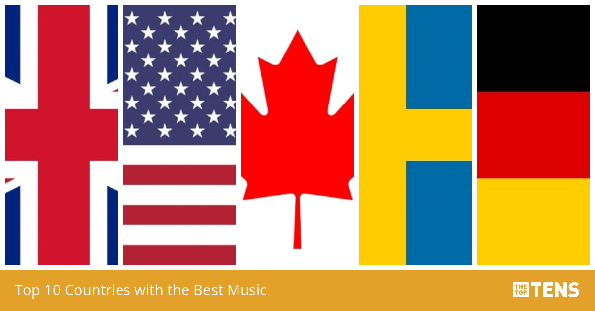 Top 10 Countries with the Best Music