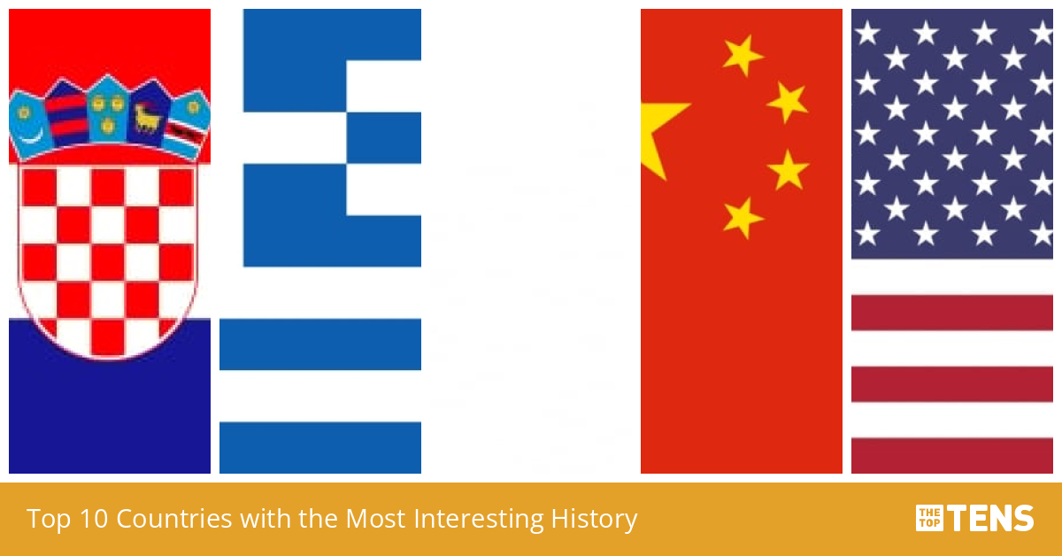 Top 10 Countries with the Most Interesting History