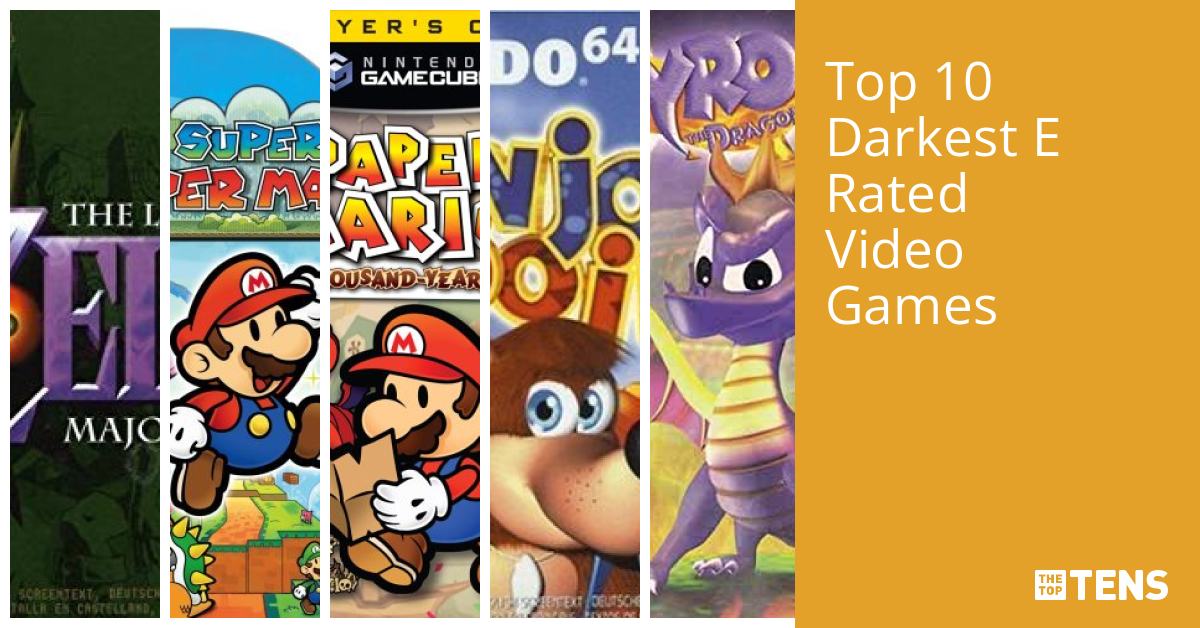 Top 10 Darkest E Rated Video Games - TheTopTens