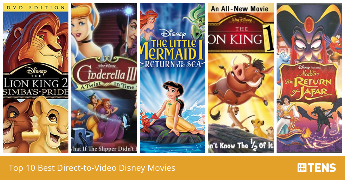 Top 10 Best Direct-to-Video Disney Movies