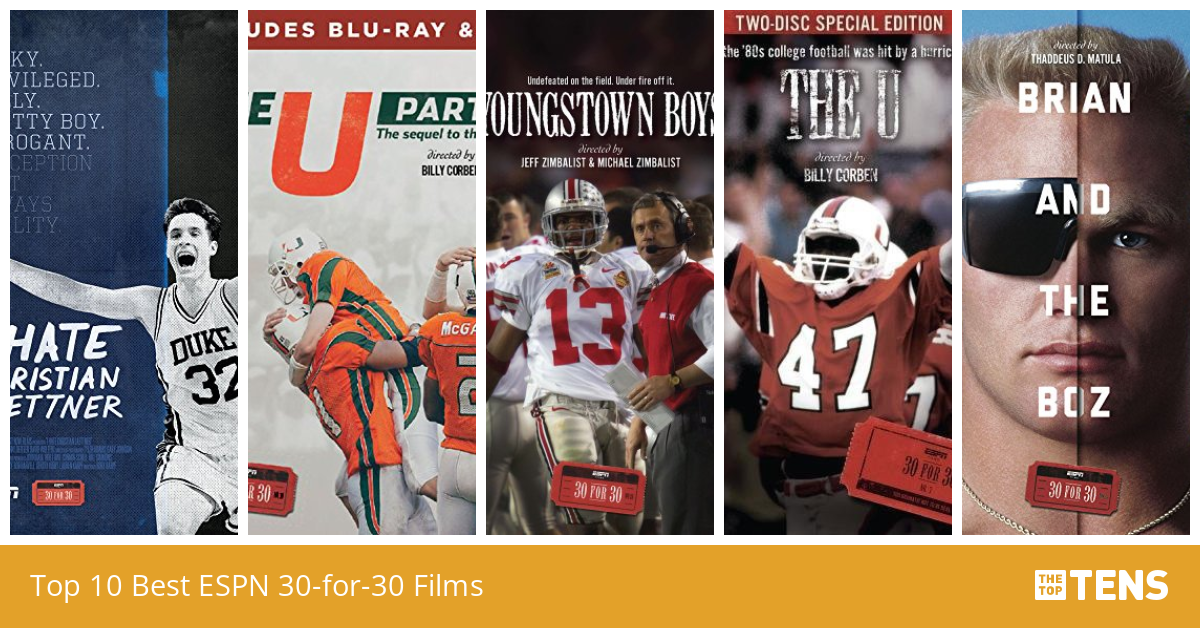 Top 10 Best ESPN 30-for-30 Films