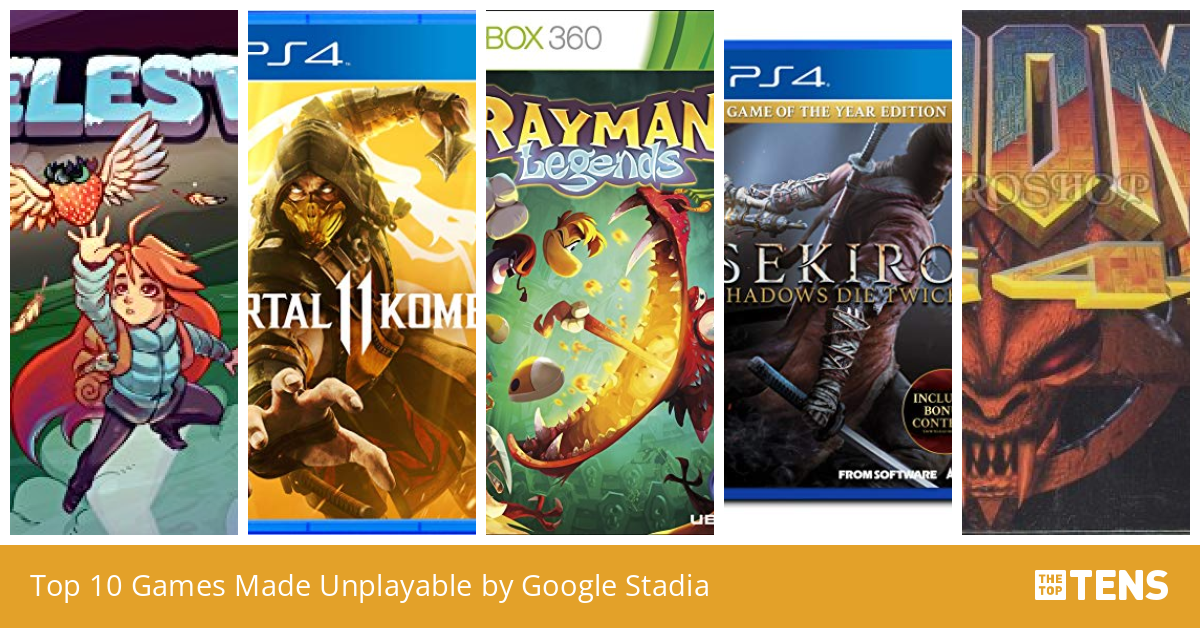 Top 10 Games Made Unplayable by Google Stadia