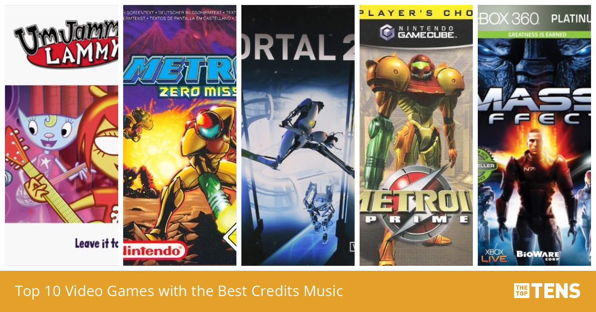 Top 10 Video Games with the Best Credits Music
