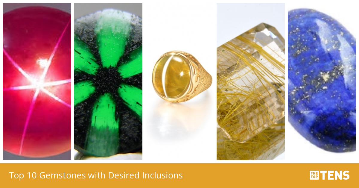Top 10 Gemstones with Desired Inclusions