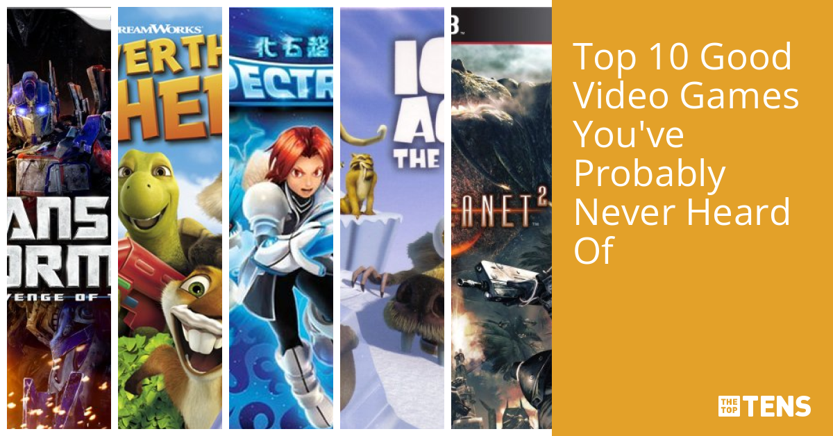 Top 10 Good Games You've Probably Never Heard Of - TheTopTens