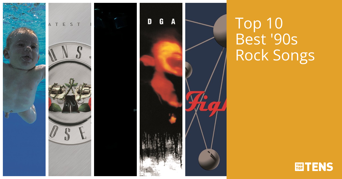 Top 10 Best 90s Rock Songs TheTopTens Top 10 Best 90s Rock Songs TheTopTens