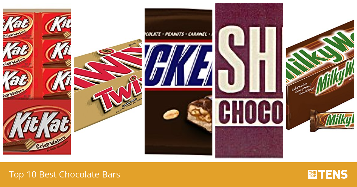 Top 10 Chocolate Bars In Usa at Beulah Insley blog