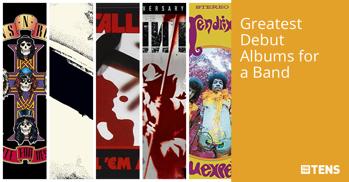 Greatest Debut Albums for a Band - Top Ten List - TheTopTens