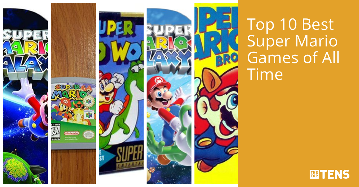 Top 10 Best Super Mario Games of All Time - TheTopTens