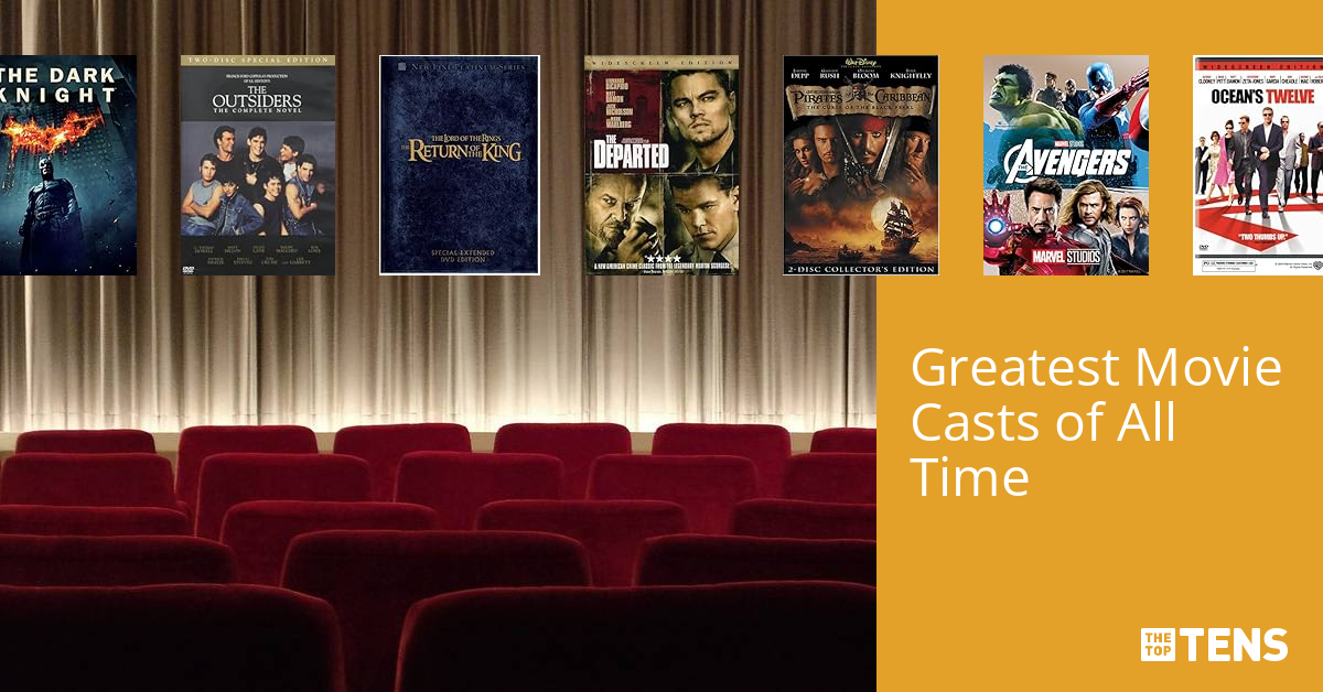 Greatest Movie Casts of All Time - Top Ten List - TheTopTens