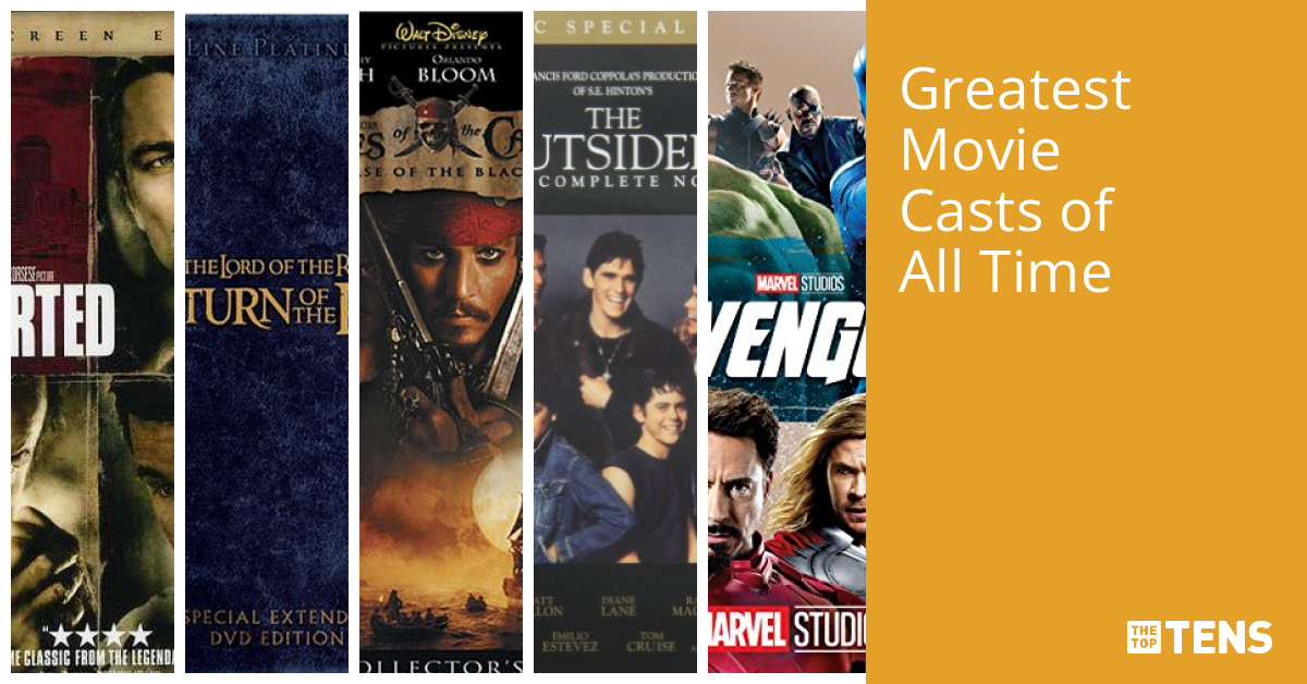 Greatest Movie Casts of All Time - Top Ten List - TheTopTens