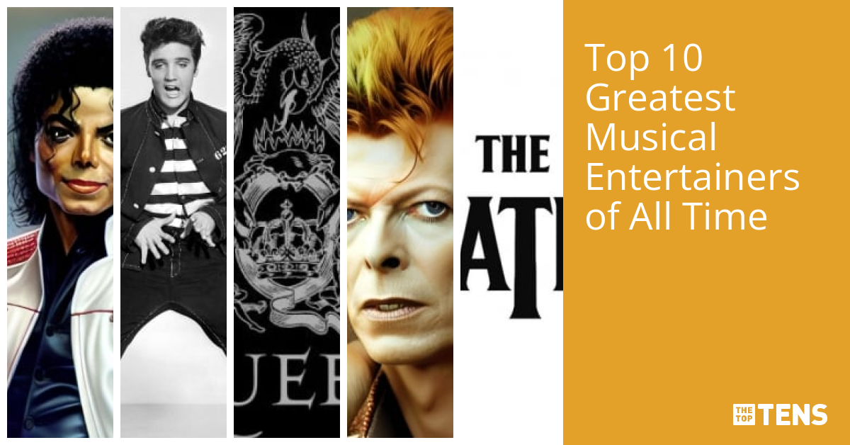 Top 10 Greatest Musical Entertainers of All Time - TheTopTens
