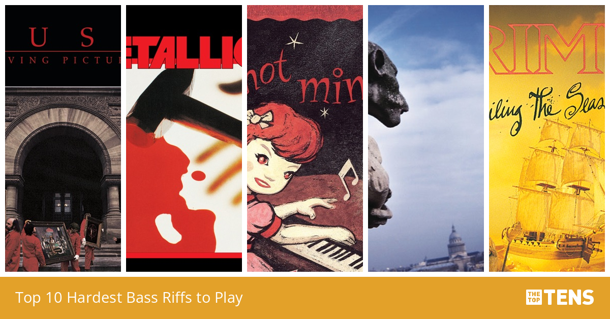 Top 10 Hardest Bass Riffs to Play