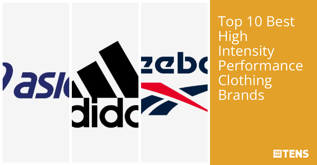 Top 10 Best High Intensity Performance Clothing Brands