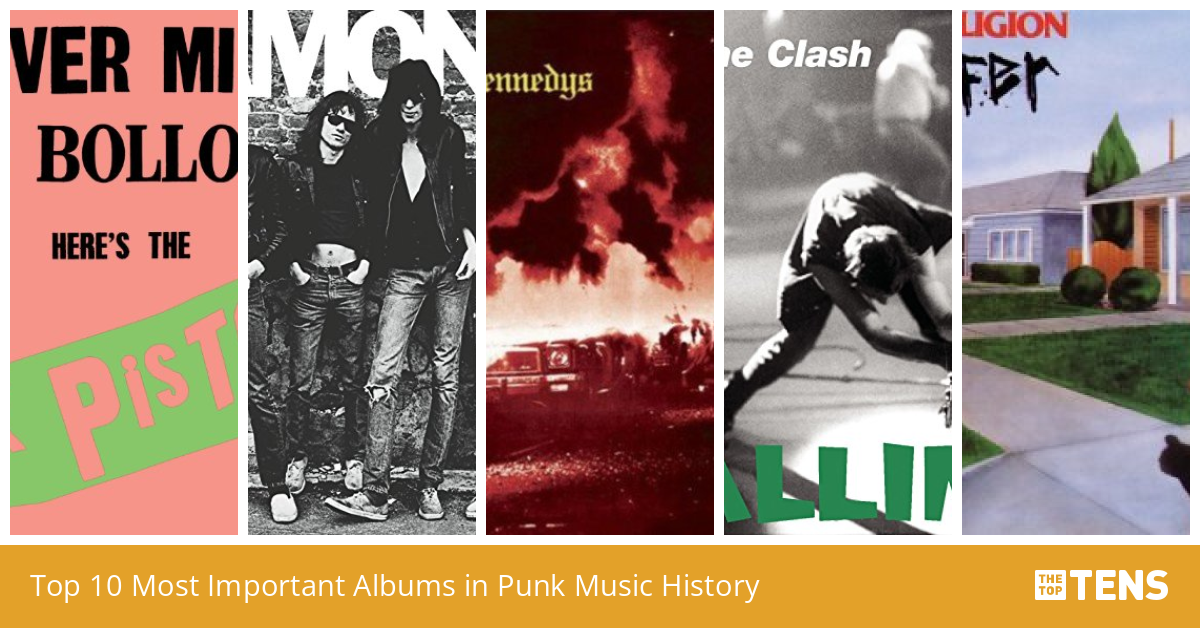 Top 10 Most Important Albums in Punk Music History