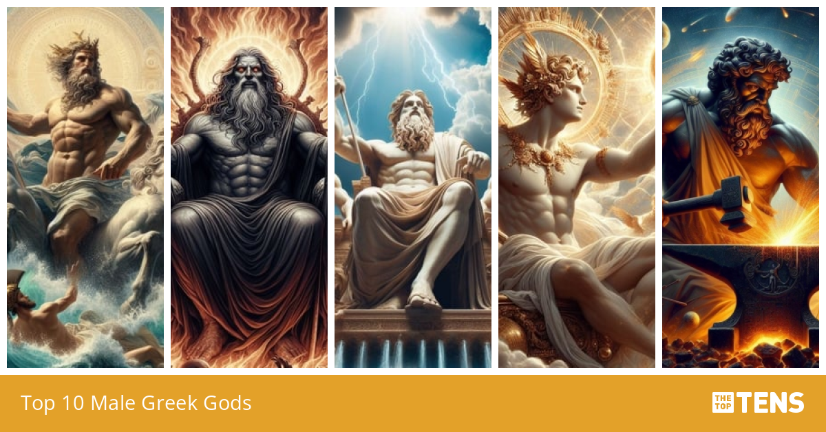 Top 10 Male Greek Gods