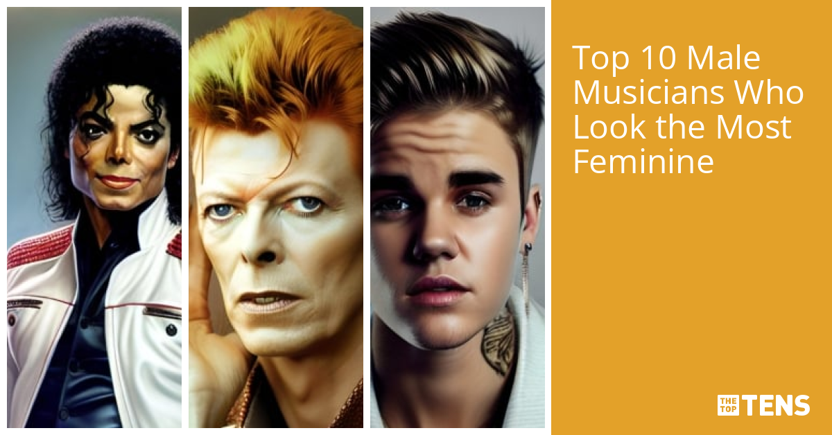 Top 10 Male Musicians Who Look the Most Feminine - TheTopTens