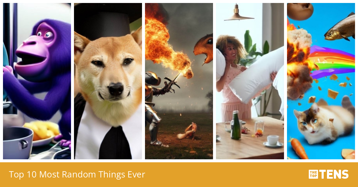 Top 10 Most Random Things Ever