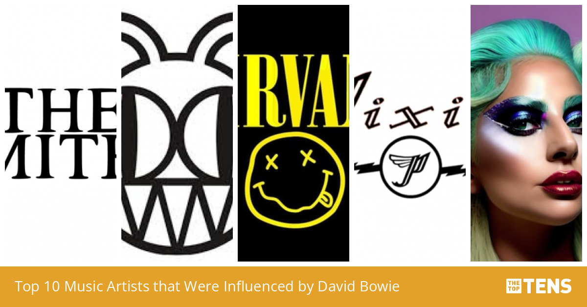 Top 10 Music Artists that Were Influenced by David Bowie