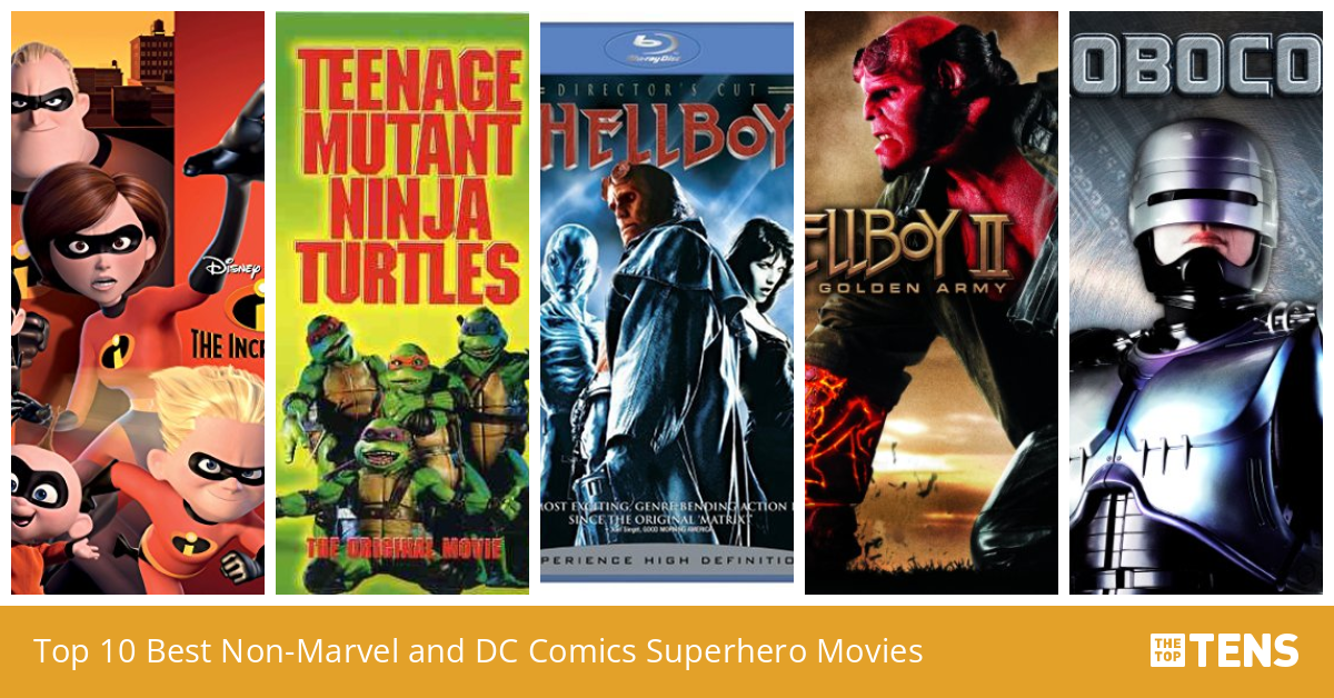 Top 10 Best Non-Marvel and DC Comics Superhero Movies