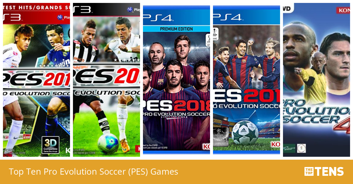 Top Ten Pro Evolution Soccer (PES) Games - TheTopTens