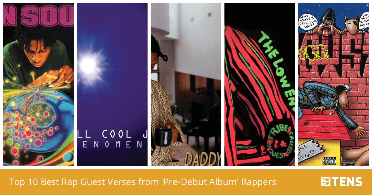 Top 10 Best Rap Guest Verses from 'Pre-Debut Album' Rappers